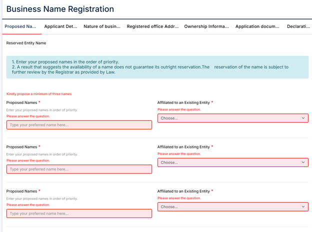 Business Name Registration in Kenya (2025) | Step-by-Step BRS V2 Guide